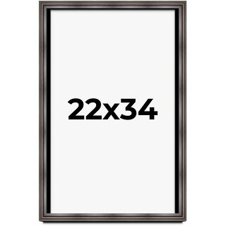 22x34 Shadow Box Frame Brown Cherry | 2.625 Inches Deep Pine Wood - Bed ...
