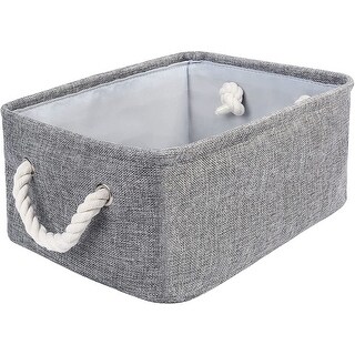 Collapsible Fabric Storage Bins Foldable Cubby Cubes for Shelves - Bed ...