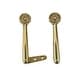 Stair Carpet Runner Holder Clips 5" Decorative Floral Design Clips ...