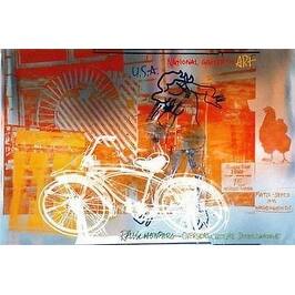 Bicycle,1991 National Gallery Poster, Robert Rauschenberg - Bed Bath ...