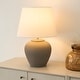 Nourison 20" Rustic Ceramic Pot Table Lamp - Bed Bath & Beyond - 39926174