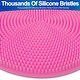 Magic Silicone Sponge Scrubber - 4pc BPA Free Dish Cleaning Brush ...