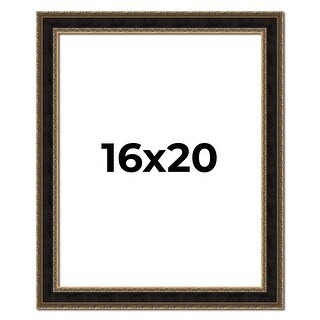 16x20 Frame Gold Antique Vintage Sold Wood Picture Frame | 1.75 Inch ...