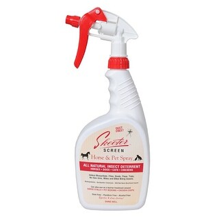 Scent Shop 90700 Skeeter Screen Horse & Pet Spray Insect Deterrent, 32 ...