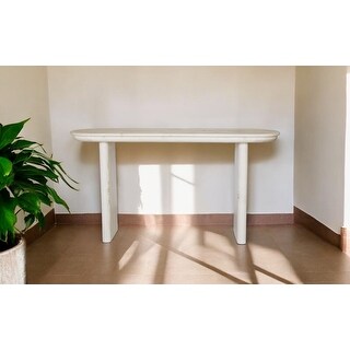 HomeRoots 60" Natural Solid Wood Console Table - 60' X '30' X '16 - Bed ...