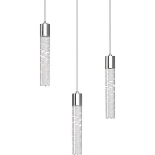 Volume Lighting Tristen 3 Light 14" Wide LED Abstract Pendant with ...