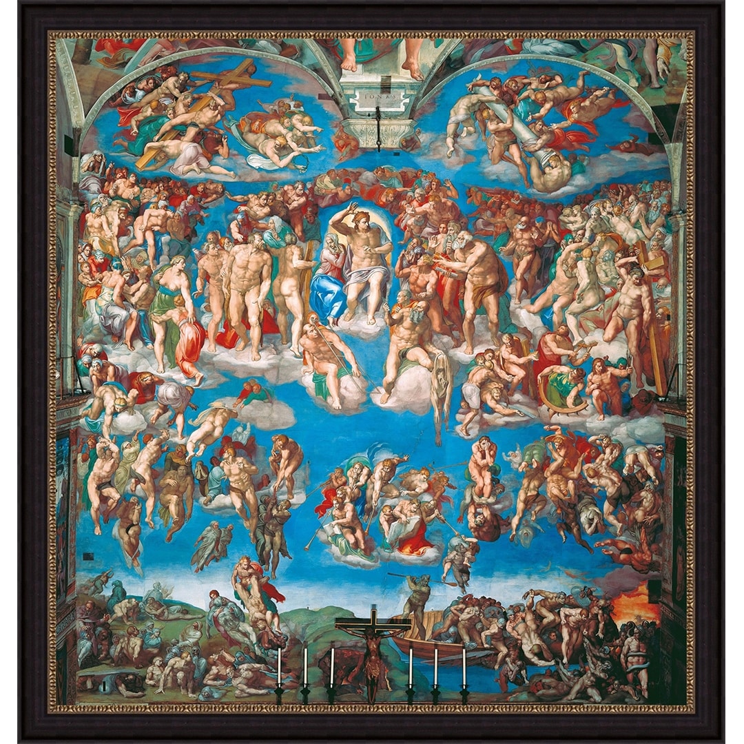 Sistine Chapel Last Judgement High Resolution