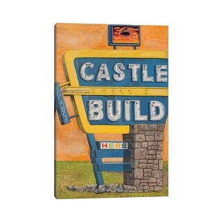 iCanvas "Castle Build" by Krista V. Allenstein Canvas Print - Bed Bath ...