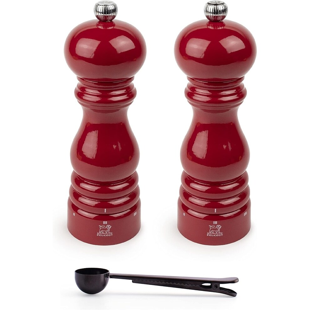 Peugeot Paris u'Select 4.75-inch Salt & Pepper Mill Gift Set, Passion ...