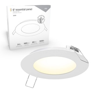 DALS Lighting 6 inch Round Panel Light - Bed Bath & Beyond - 31837320