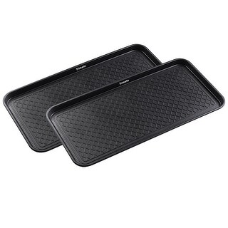 Trimate All Weather Multi-purpose 2 Pack Boot Trays, Large, 30"x15 ...