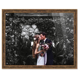 30x36 Frame Gold Picture Frame - Complete Modern Photo Frame Includes ...