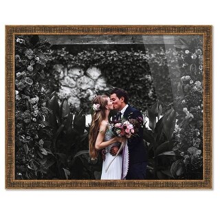 38x25 Frame Gold Picture Frame - Complete Modern Photo Frame Includes ...
