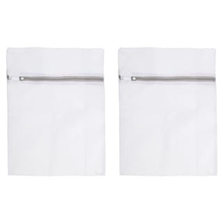 Universal Wash Bag Mesh Washing Cleaning Bag 23x29mm 2 Pack - Grey ...