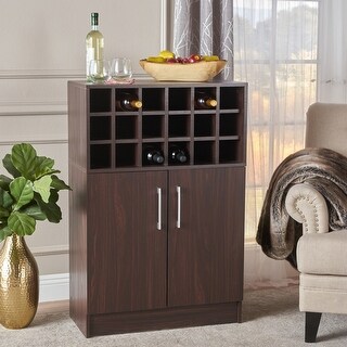 Freestanding Modular Wine, Cabinet with Door Wine Cabinet Large ...