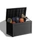 Outdoor Patio Storage Resin Lockable Deck Box - Bed Bath & Beyond ...