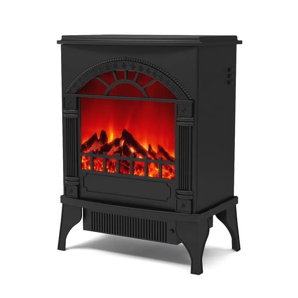 Gibson Living Apollo ElectricFireplace FreeStanding Space Heater Stove ...