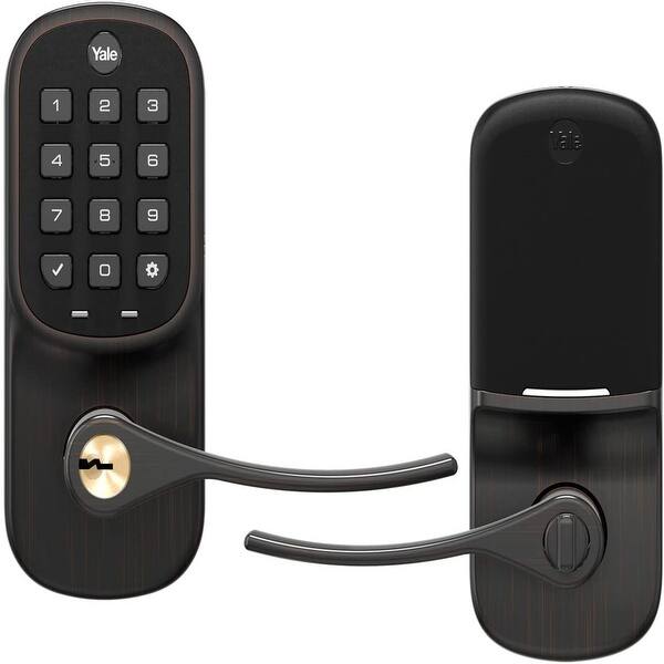 Yale Assure Lever - Connected by August - Wi-Fi/Bluetooth Touchscreen ...