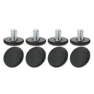 M8 x 12 x 25mm Leveling Feet Adjustable Leveler Floor Protector for ...