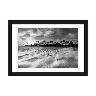 iCanvas "Coconut Rush In Black And White" by Sean Davey PFA - Bed Bath ...