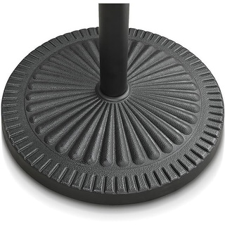 PURPLE LEAF Patio Market Umbrella Base Heavy Duty Outdoor Table ...