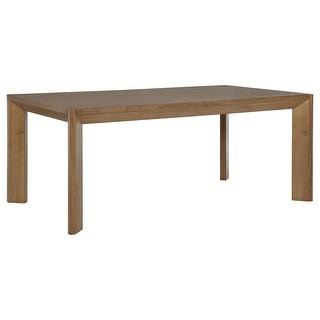 Bruner 72-inch Rectangular Wood Dining Table Natural Brown - 72.25'' x ...