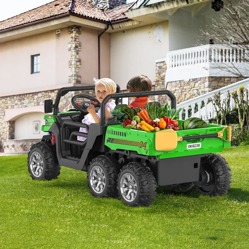 Ride On Dump Truck for Kids Ride On Car with Remote Control - On Sale ...