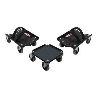 5800 0232 V Slides Snowmobile Dolly System Steel Black Bed Bath