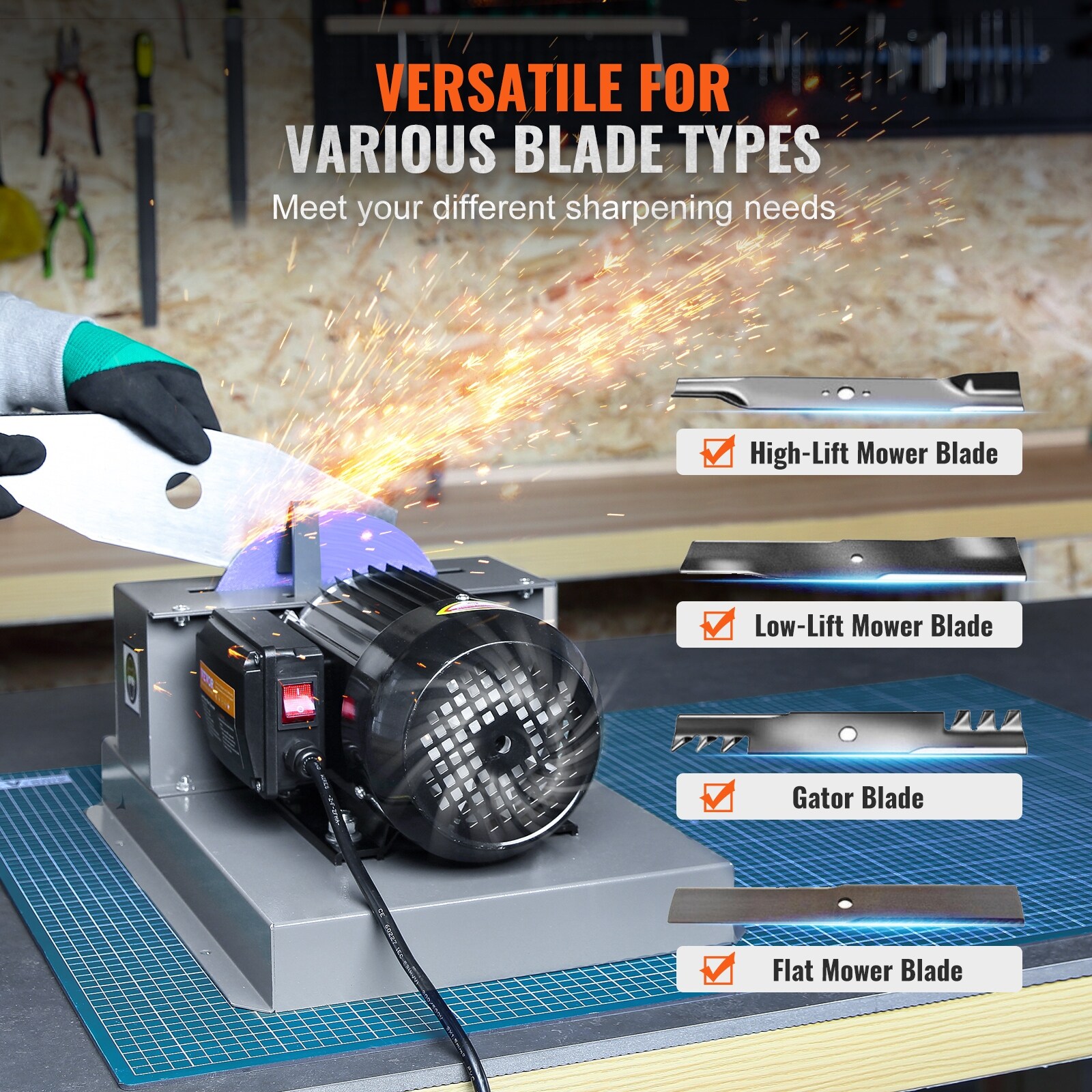 push reel mower sharpening