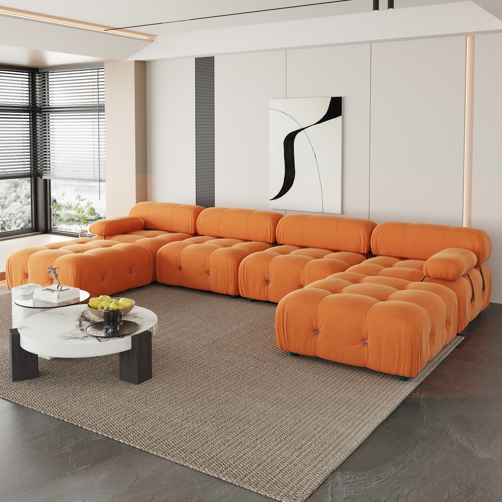 Orange Sectional Sofas - Bed Bath & Beyond