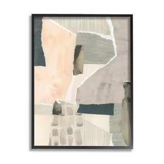 Stupell Various Patterns Collage Framed Giclee Art Design by June Erica ...