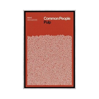 iCanvas "Common People By Pulp Lyrics Print" by Reign & Hail Framed ...