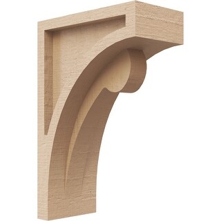 Series 2 Classic Viola Rough Cedar Woodgrain TimberThane Corbel, Primed ...