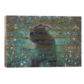 Spooky Action At A Distance Print On Wood by Iris Scott - Multi-Color ...