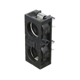 120V Plastic Plug Black Plug-In Fuse Head American Imaginations - Bed ...
