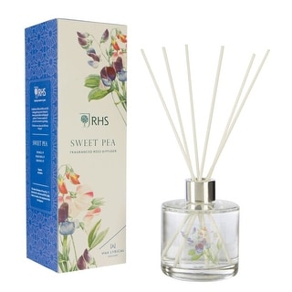 Wax Lyrical RHS Fragrant Garden Sweet Pea Reed Diffuser 180ml - Bed ...