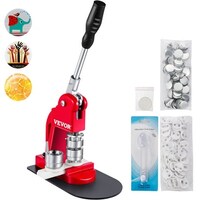 VEVOR 500pcs Button Maker Button Badge Maker 25/58/75mm Pins Punch ...