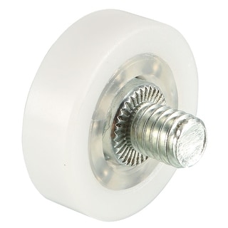 4pcs Idler Bearing Pulley Sliding Conveyor Wheel Threaded Rod M6*7 ...