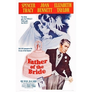Father Of The Bride Poster Art Top From Left Elizabeth Taylor Don ...