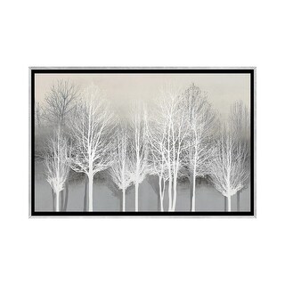 iCanvas "Trees On Gray" by Kate Bennett Framed - Bed Bath & Beyond ...