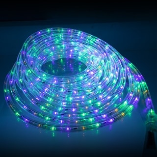 33 Feet Purple, Green and Gold LED Rope Spring Light For Multiple ...