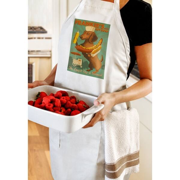 retro chef apron
