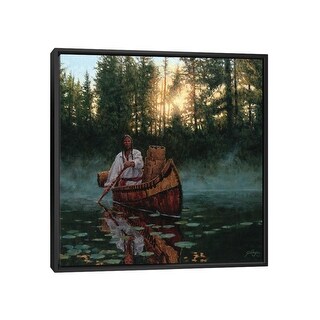 iCanvas "The Bark Gatherer" by Joe Velazquez Framed Canvas Print - Bed ...