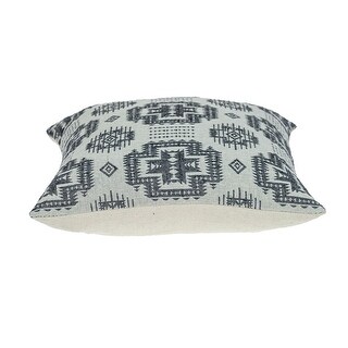 Gray Aztec Design Throw Pillow - Bed Bath & Beyond - 39555510