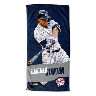 MLB Player New York Yankees Giancarlo Stanton Printed Beach Towel ...