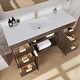 Palos Bath Vanity with Grain Composite Stone Top without Mirror - Bed ...