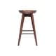 Bali Backless Wood Swivel Barstool - Bed Bath & Beyond - 36295601