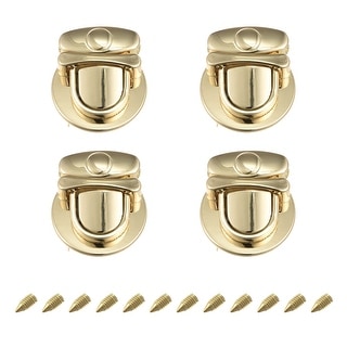 Turn Lock Clasp 39mm x 35mm Zinc Alloy Purse Closure Twist Lock 4Pcs ...