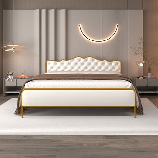 Buckle Shaped Backrest Bed - Bed Bath & Beyond - 37310653