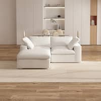 Modern Large L-Shape Modular Sectional Sofa for Living Room,Bedroom ...